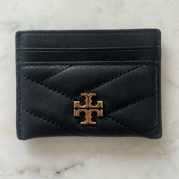 Tory Burch | Accessories | Tory Burch Kira Chevron Cardholder Black ...